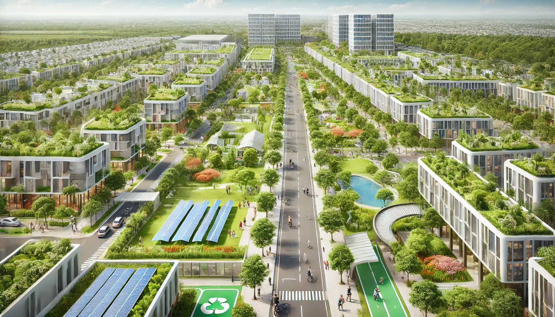 Tata Ruang Kota Hijau Tangerang Hadirkan Konsep Modern Ramah Lingkungan ...